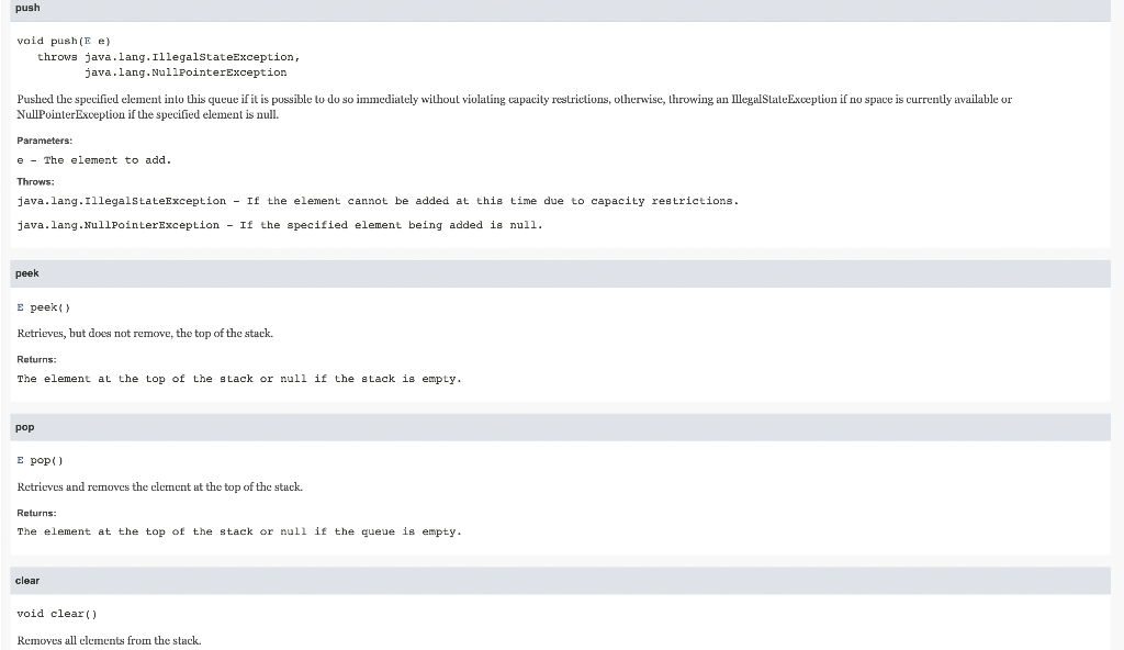 Solved Arraybasedstack Class You Will Write The 