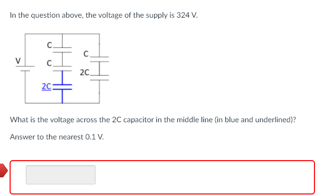 Solved A circuit is shown. Some capacitors have capacitance | Chegg.com