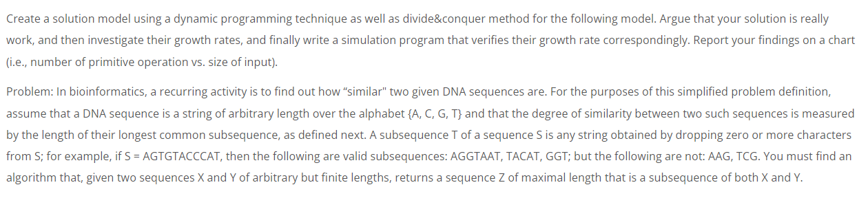 Solved Q: Create a solution model using a dynamic | Chegg.com