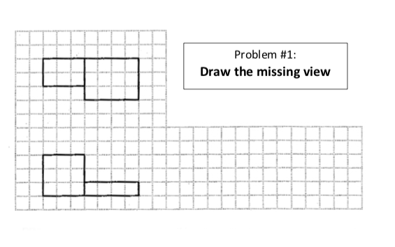 Solved Can you draw the missing view? and can you tell me | Chegg.com