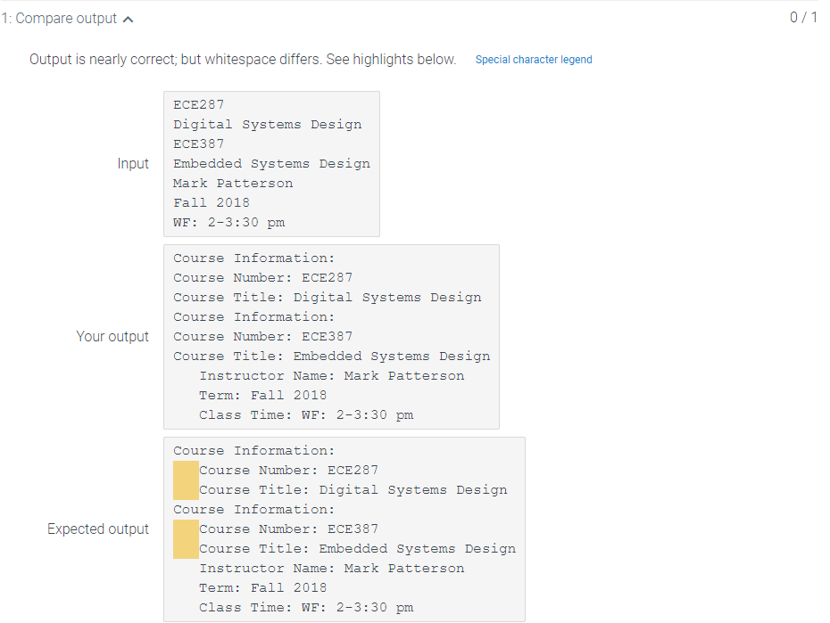 Solved Given main(), define a Course base class with methods | Chegg.com