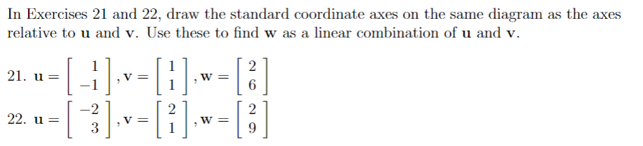 Solved Can you help me?In Exercises 21 ﻿and 22, ﻿draw the | Chegg.com