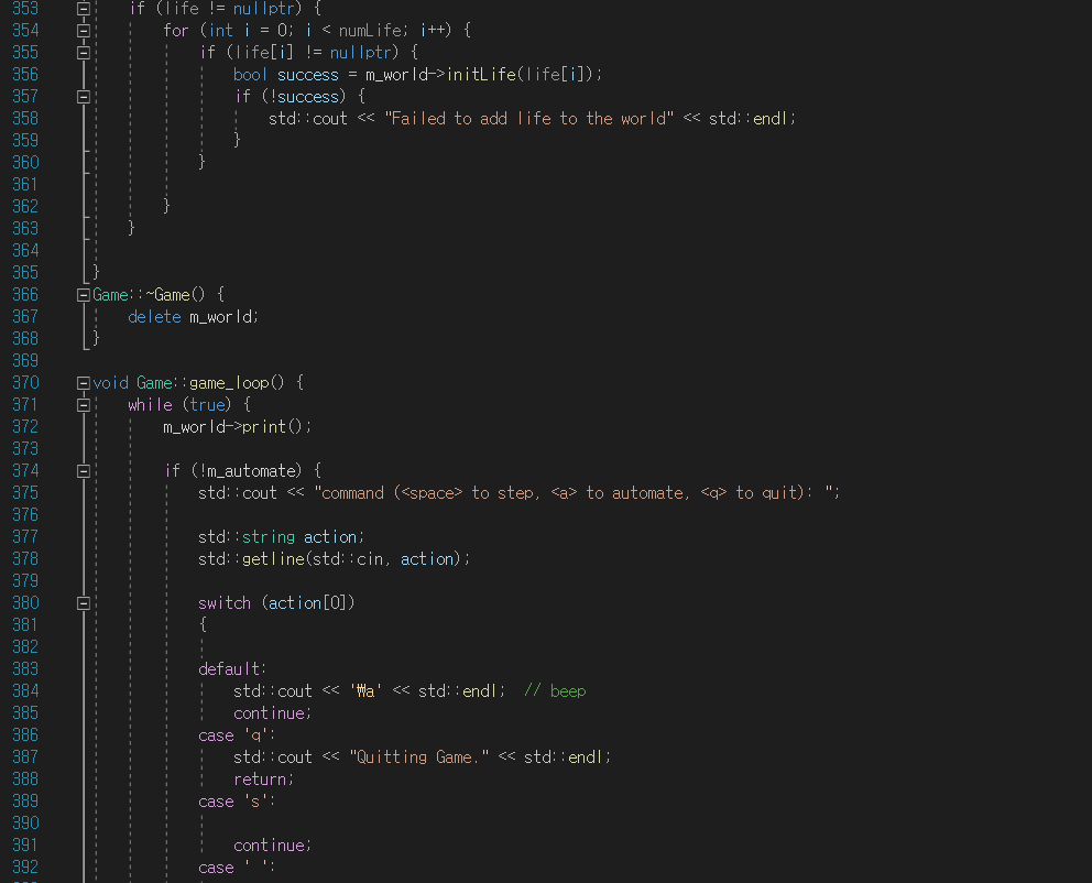 Solved Part 1: Organize the code (88%): Following what we | Chegg.com