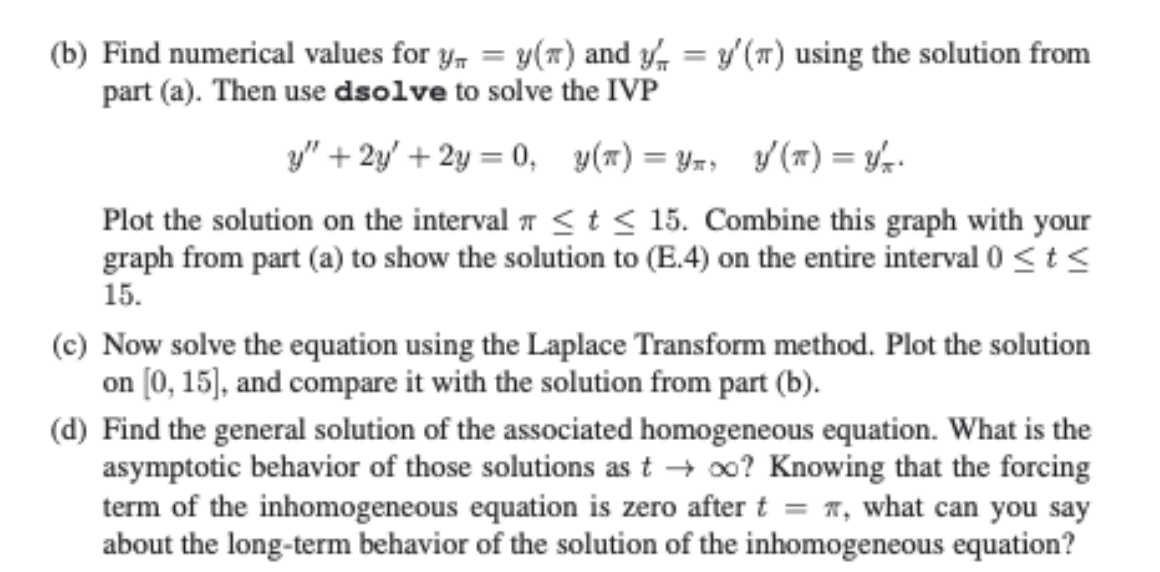 Solved 12. Consider the following IVP: | Chegg.com