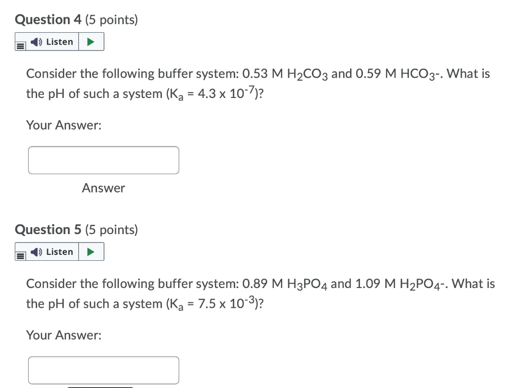 Solved Question 4 (5 points) Listen Consider the following | Chegg.com