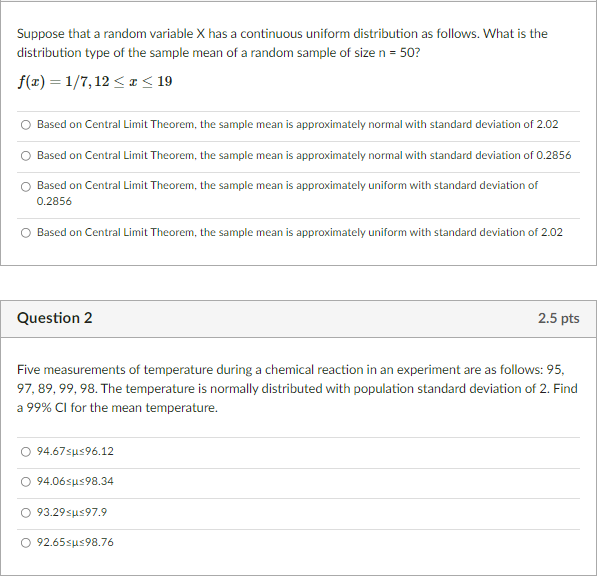 Solved Suppose that a random variable X has a continuous | Chegg.com
