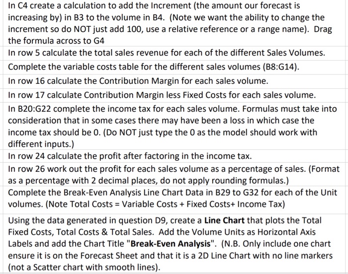 Please answer and provide excel explanation of each | Chegg.com