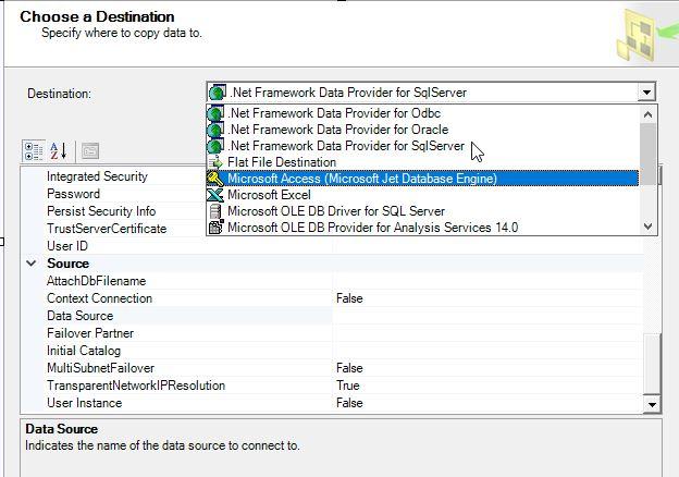 Solved Choose a Destination Specify where to copy data to. | Chegg.com