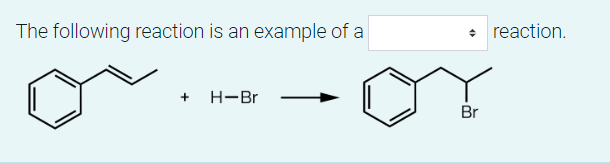 Solved The following reaction is an example of a reaction. | Chegg.com