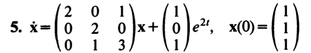 Solved In Each Of Problems 1 6 Use The Method Of Variation