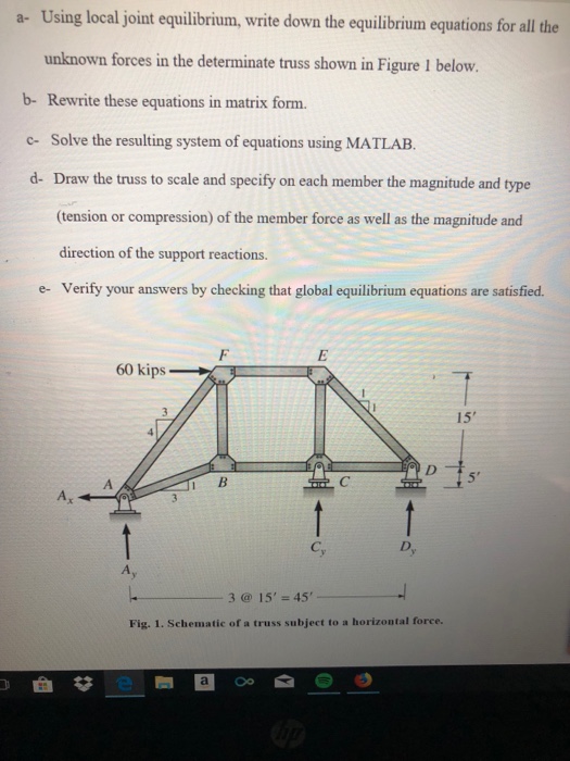 a- Using local joint equilibrium, write down the | Chegg.com