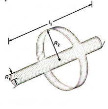 Solved 12) The following figure shows an outer coil of N₂= | Chegg.com