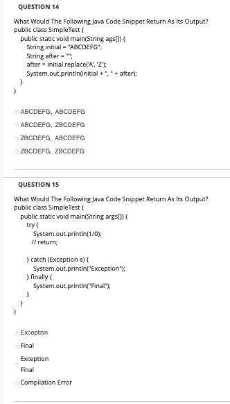 Solved QUESTION 4 What will be the output of this program? | Chegg.com
