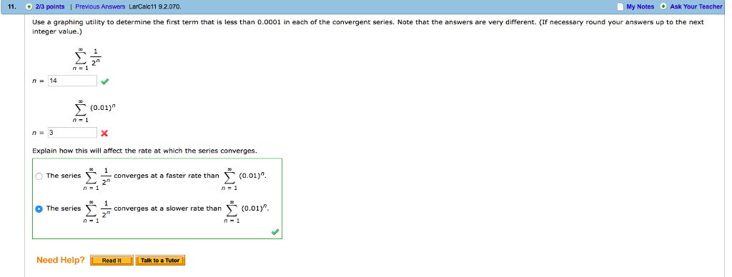 Solved Use a graphing utility to determine the first term | Chegg.com