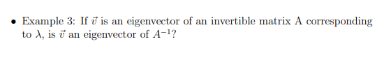 Solved Example 1: Geometric meaning of eigenvalue and | Chegg.com