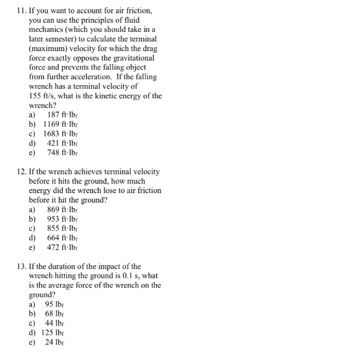 Solved Multiple Choice (5 points/each) 1. An object wil | Chegg.com
