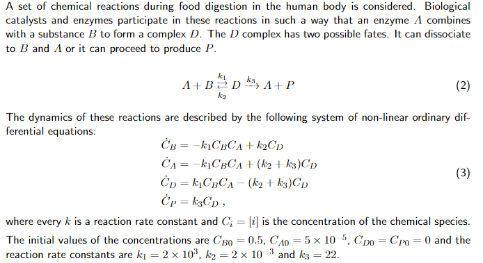 Solved A set of chemical reactions during food digestion in | Chegg.com