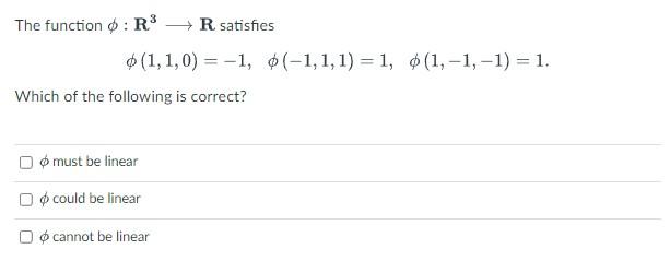 Solved The function ϕ:R3 R satisfies | Chegg.com