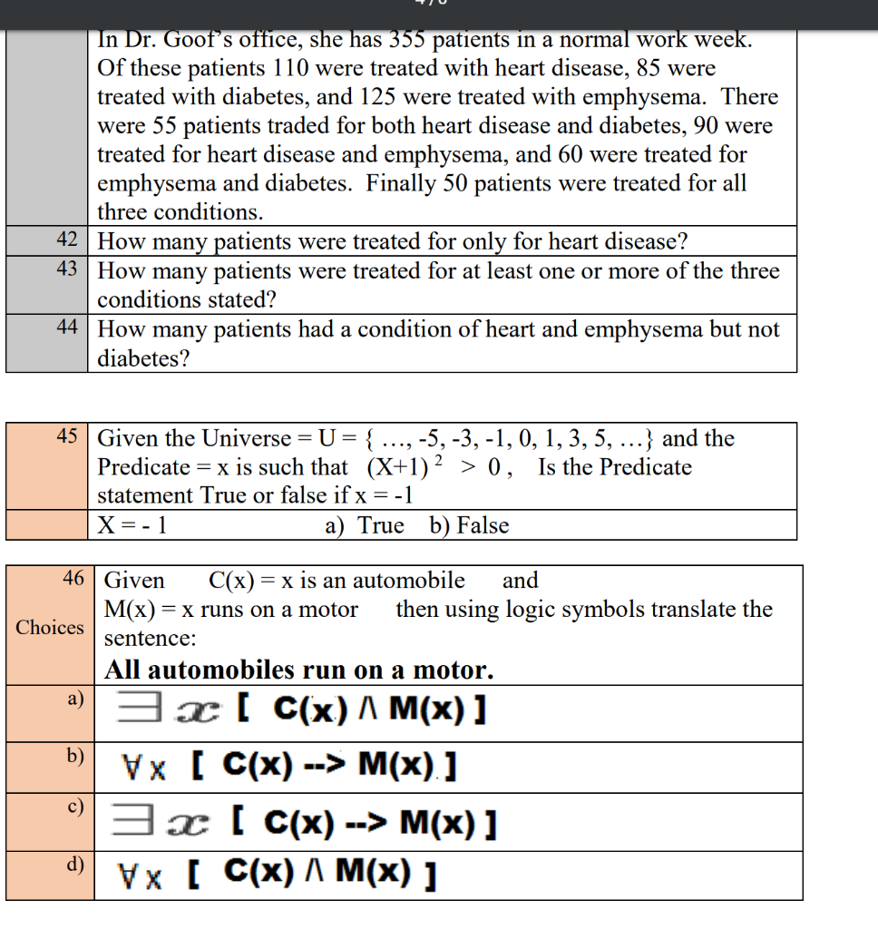 Solved In Dr. Goof's office, she has 355 patients in a | Chegg.com
