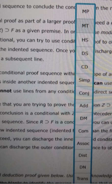 Solved You can use conditional proof when you need to prove | Chegg.com