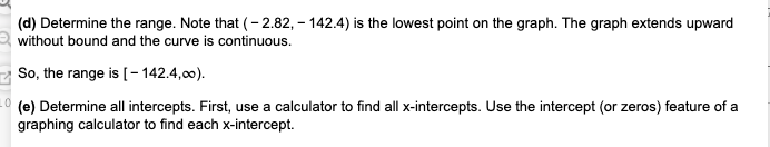 Solved For the function defined below, use a graphing | Chegg.com