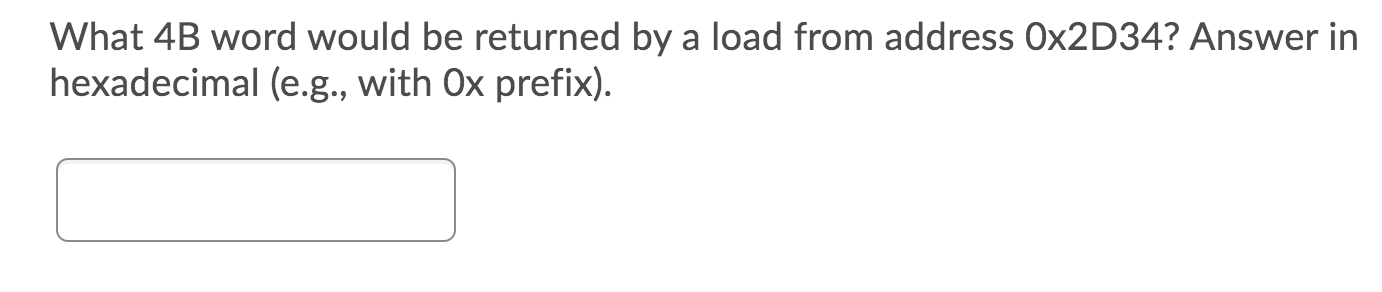 Solved Assume a 16-bit address space and byte-addressable, | Chegg.com