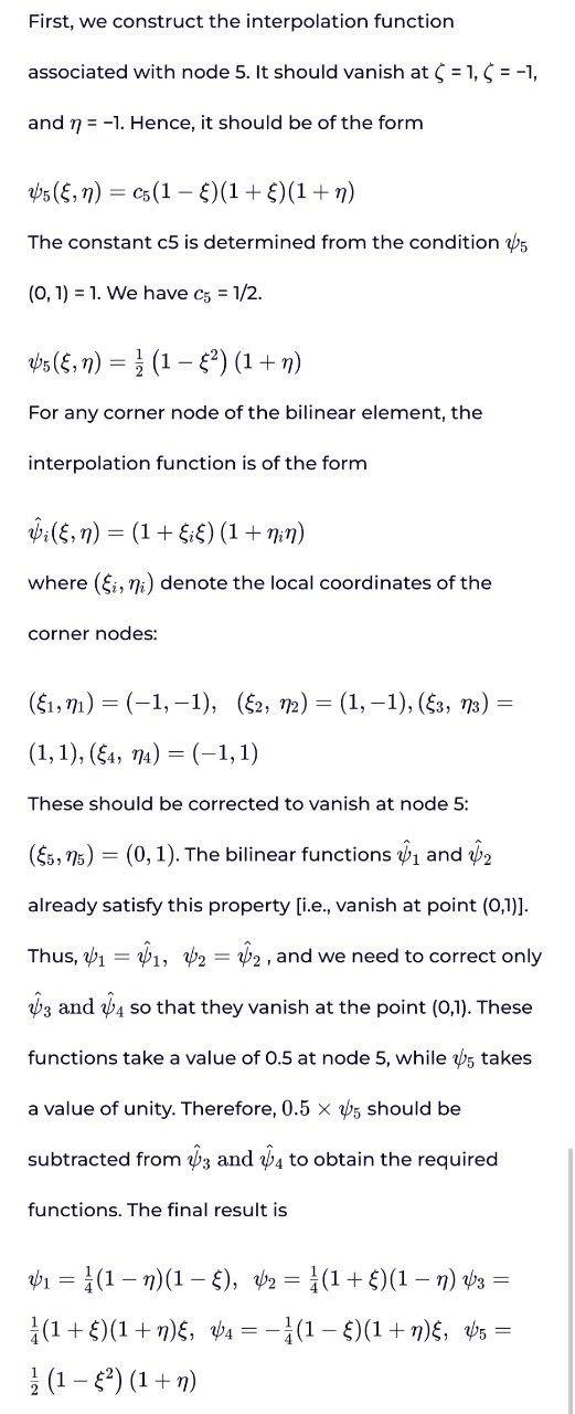 Solved First, we construct the interpolation function | Chegg.com