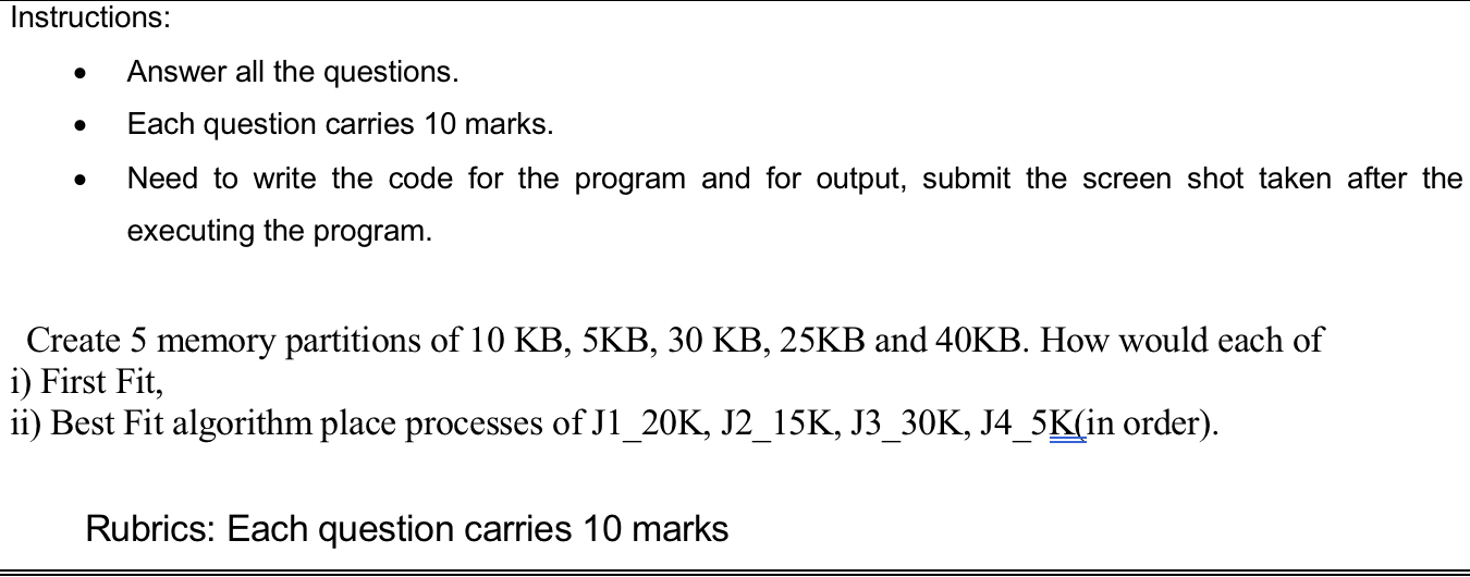 Solved - Answer all the questions. - Each question carries | Chegg.com