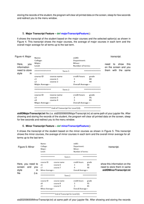 Transcript Generation System Python Code Follow The 8182