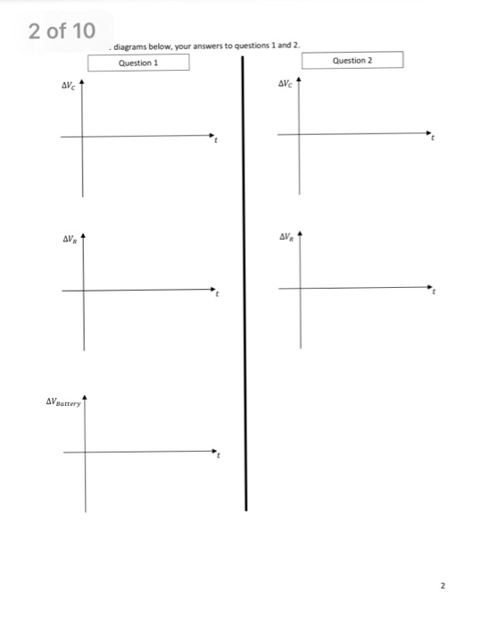 Solved Name: Lab #5: RC Circuits Preparation for the lab | Chegg.com