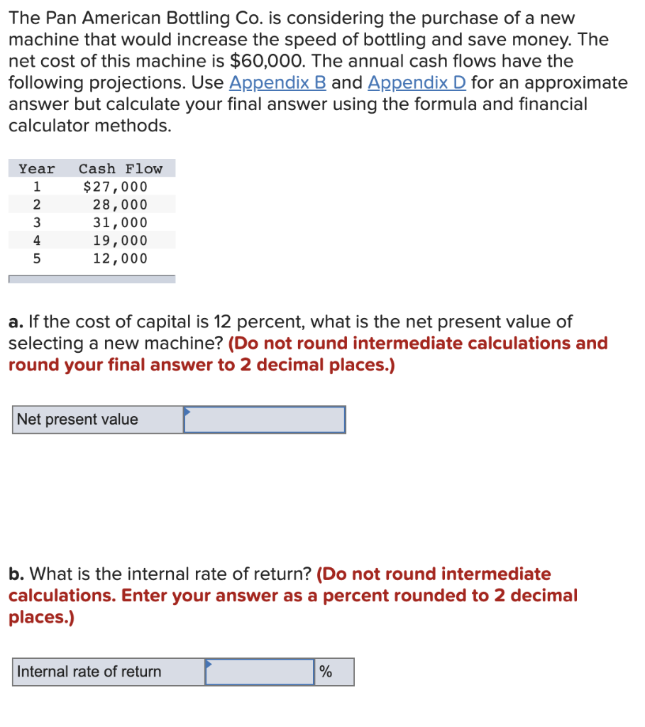 Solved The Pan American Bottling Co. is considering the | Chegg.com