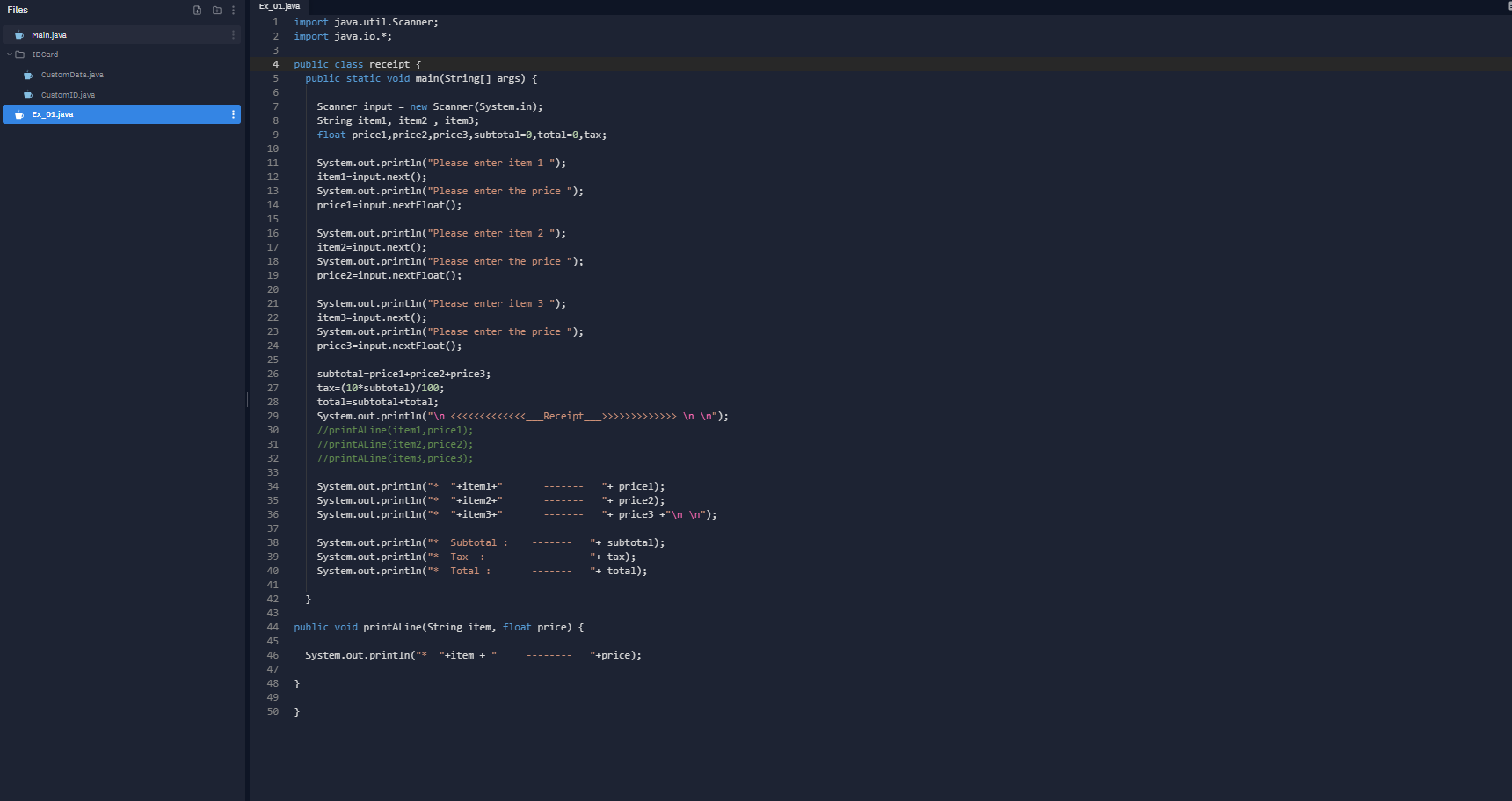 Solved Files Ex 01 Java Import Java Util Scanner Import