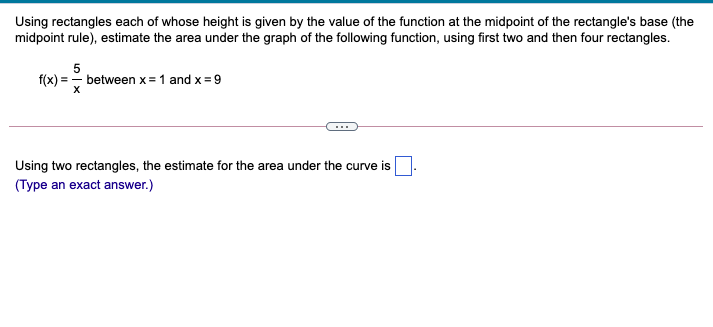 Solved Using rectangles each of whose height is given by the | Chegg.com