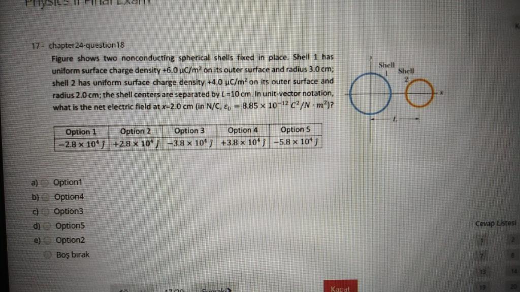 Solved A1 Shell Shell 17- chapter 24-question 18 Figure | Chegg.com