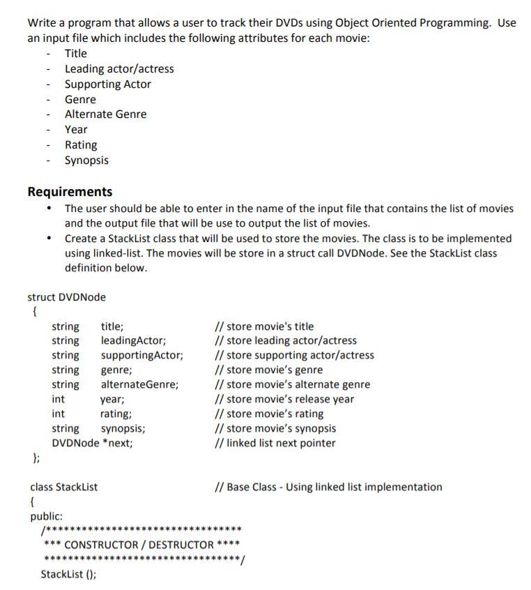 Solved Write a C++ program with separate files. Include: | Chegg.com