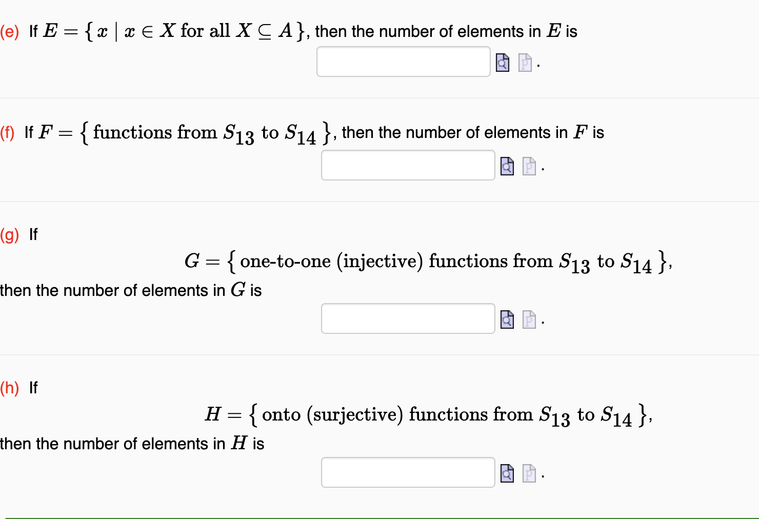 Solved For Any Positive Integer N We Define The Set 