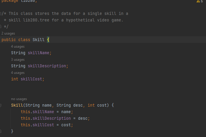 Solved Your task in this question is to write a class called | Chegg.com