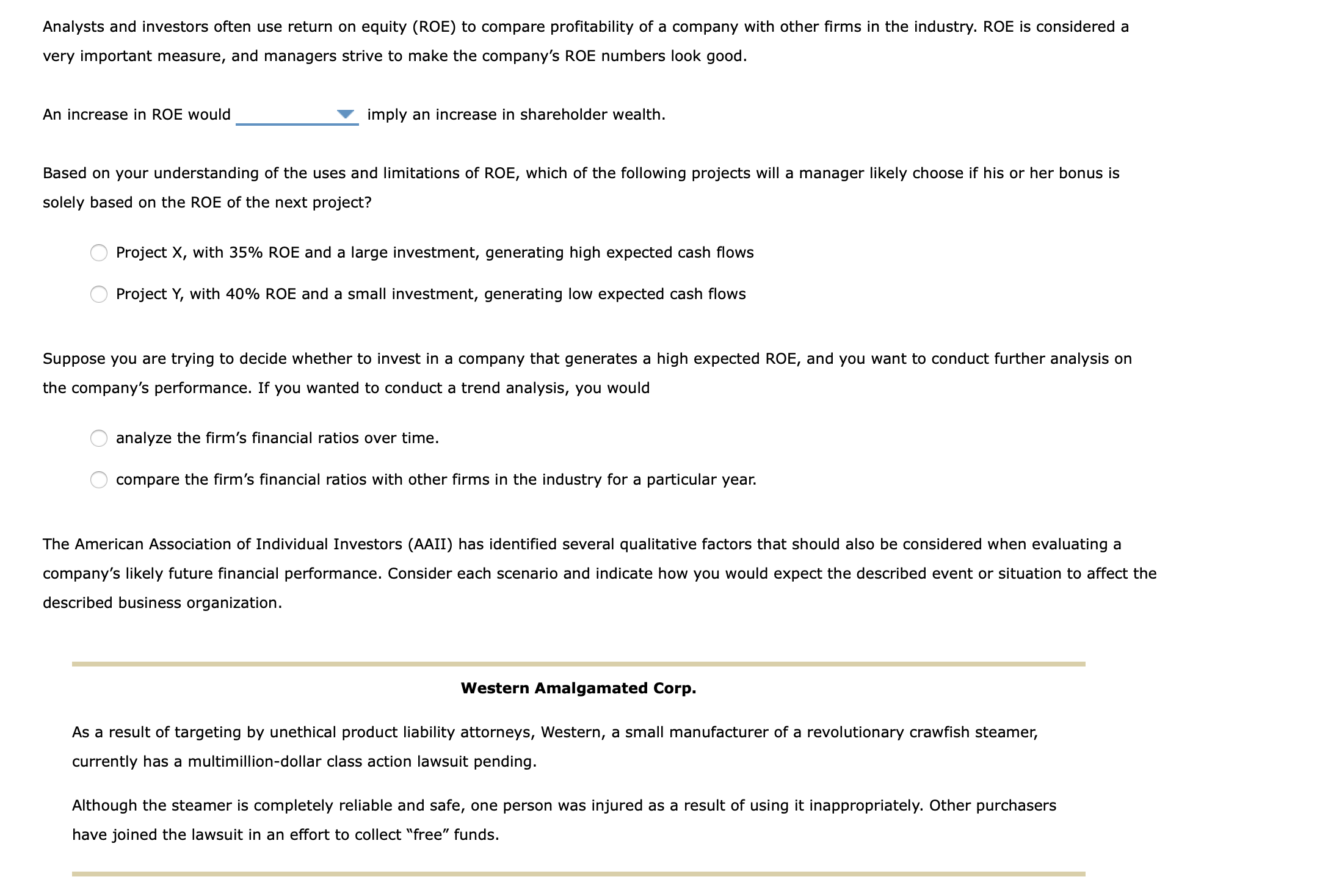 Solved How would you expect this situation to affect the | Chegg.com