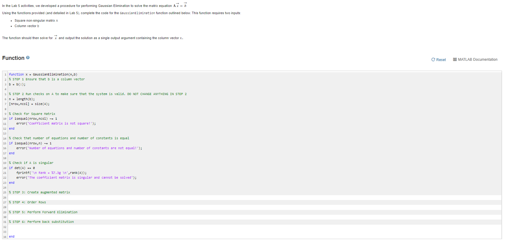 In the Lab 5 activities, we developed a procedure for | Chegg.com