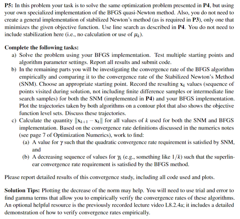 P5: In this problem your task is to solve the same | Chegg.com