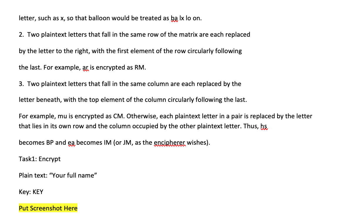 Solved Lab 3 Classical Encryption Techniques 11 9569