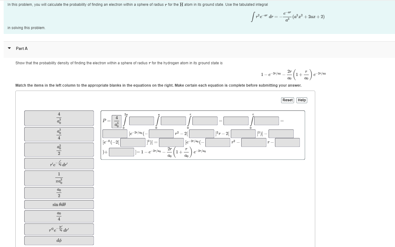 Solved In this problem, you will calculate the probability | Chegg.com