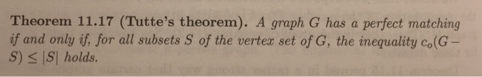 Solved (27) Deduce Philip Hall's Theorem from Tutte's | Chegg.com