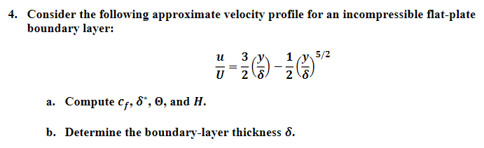 Solved 4. Consider the following approximate velocity | Chegg.com