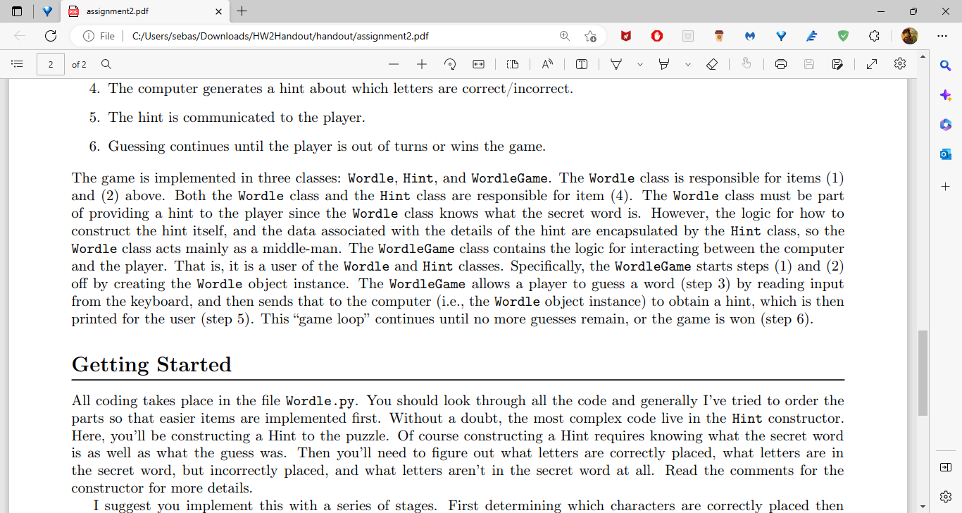 Solved In this assignment you'll work on implementing the | Chegg.com