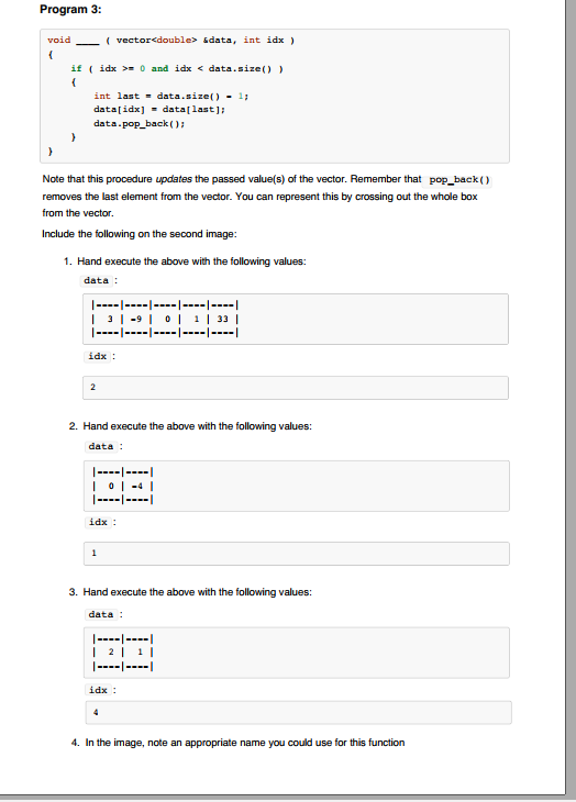 Solved Program 1: Demonstrate how the following code works | Chegg.com