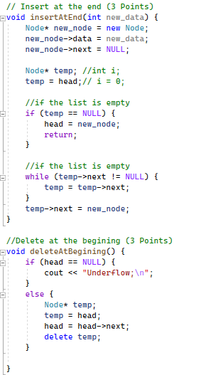 Solved // Print the linked list -void printlist() \{ Node* | Chegg.com