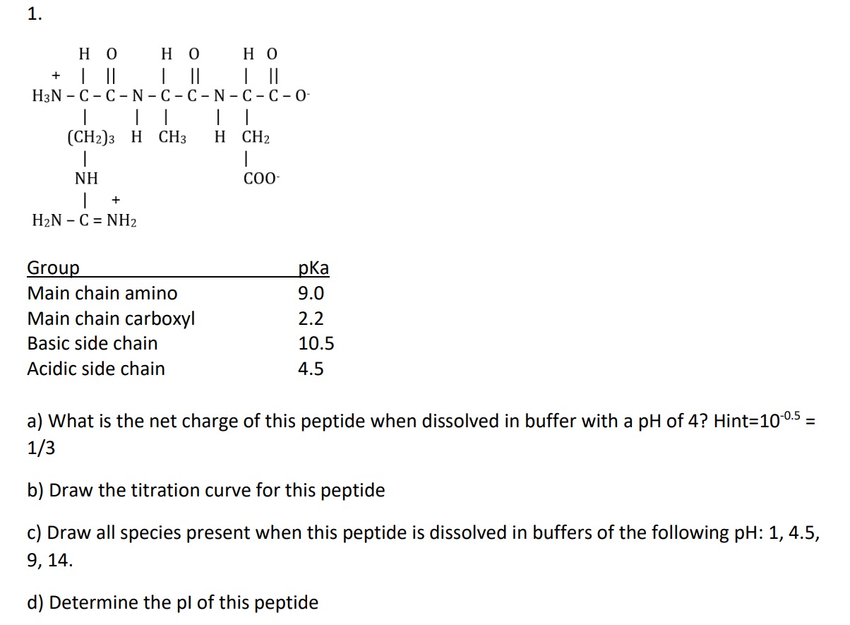 Solved Please help answer all of the following: titration | Chegg.com