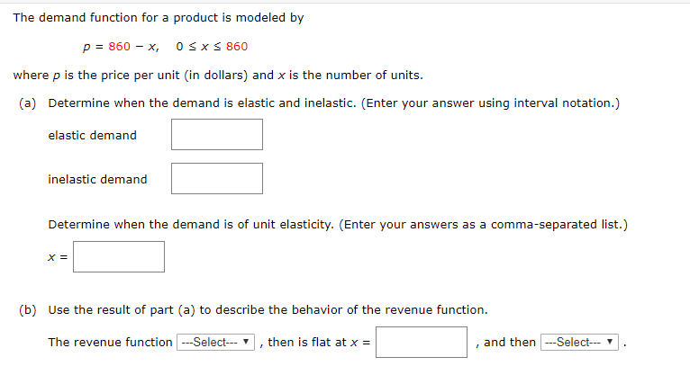 Solved Find the price that will maximize profit for the | Chegg.com