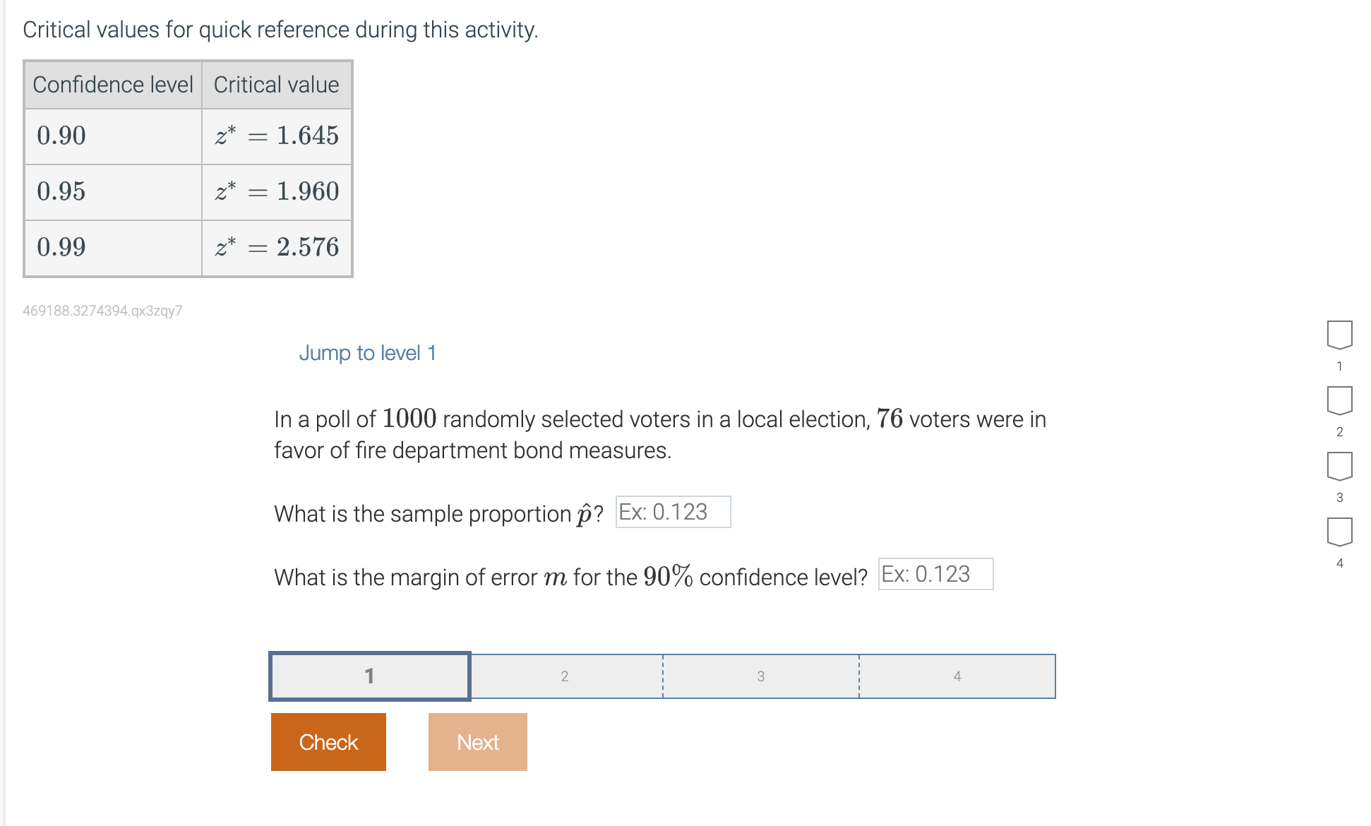 Solved Critical values for quick reference during this | Chegg.com